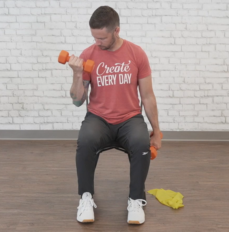 Gentle Dumbbell Exercises For Seniors —With Printable PDF - Better5.com